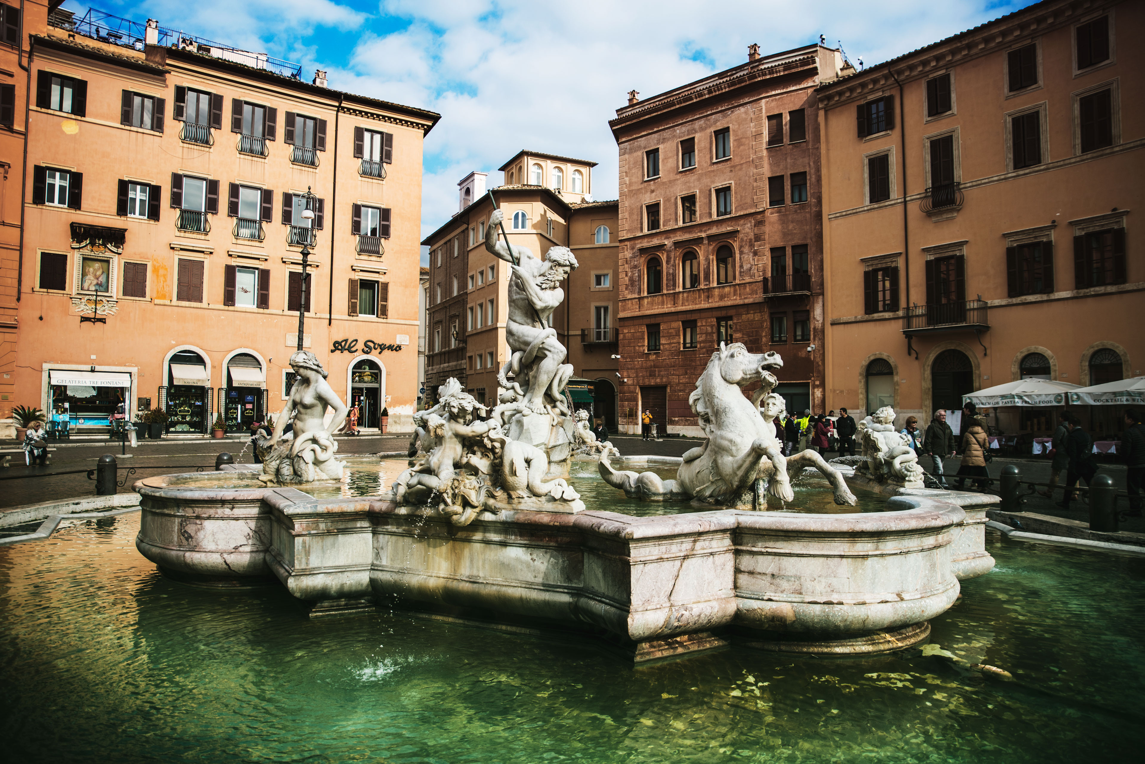 Fontana Del Nettuno Roma Dixit